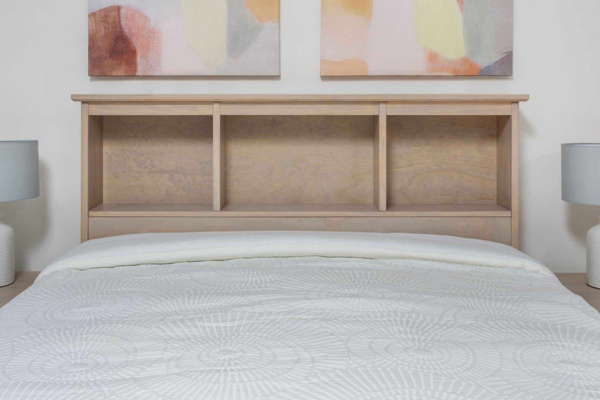 Storage headboard double store